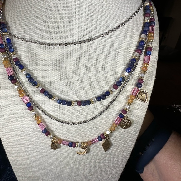 J. Jill | Jewelry | Jjill Four Strand Adjustable Necklace | Poshmark